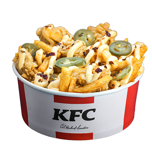 Cheesy Chicken Loaded Fries
