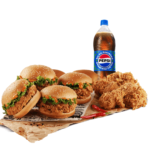 Family Festival 1: A feel-good meal for the family. It includes 4 ...